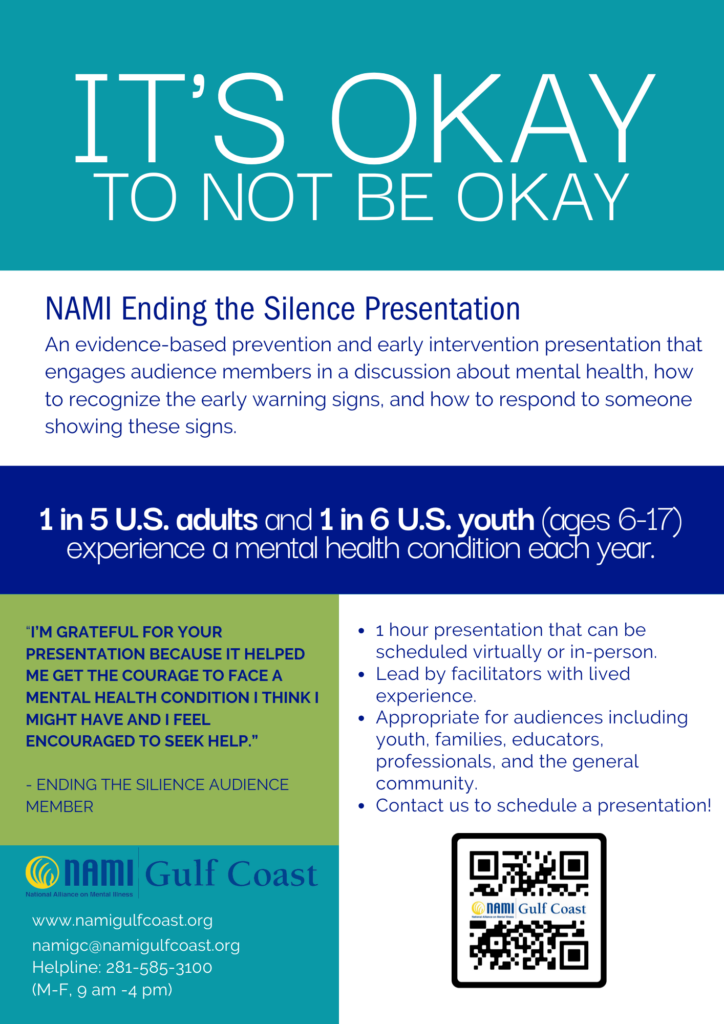 Stress Less - NAMI Training - CASA of Galveston County